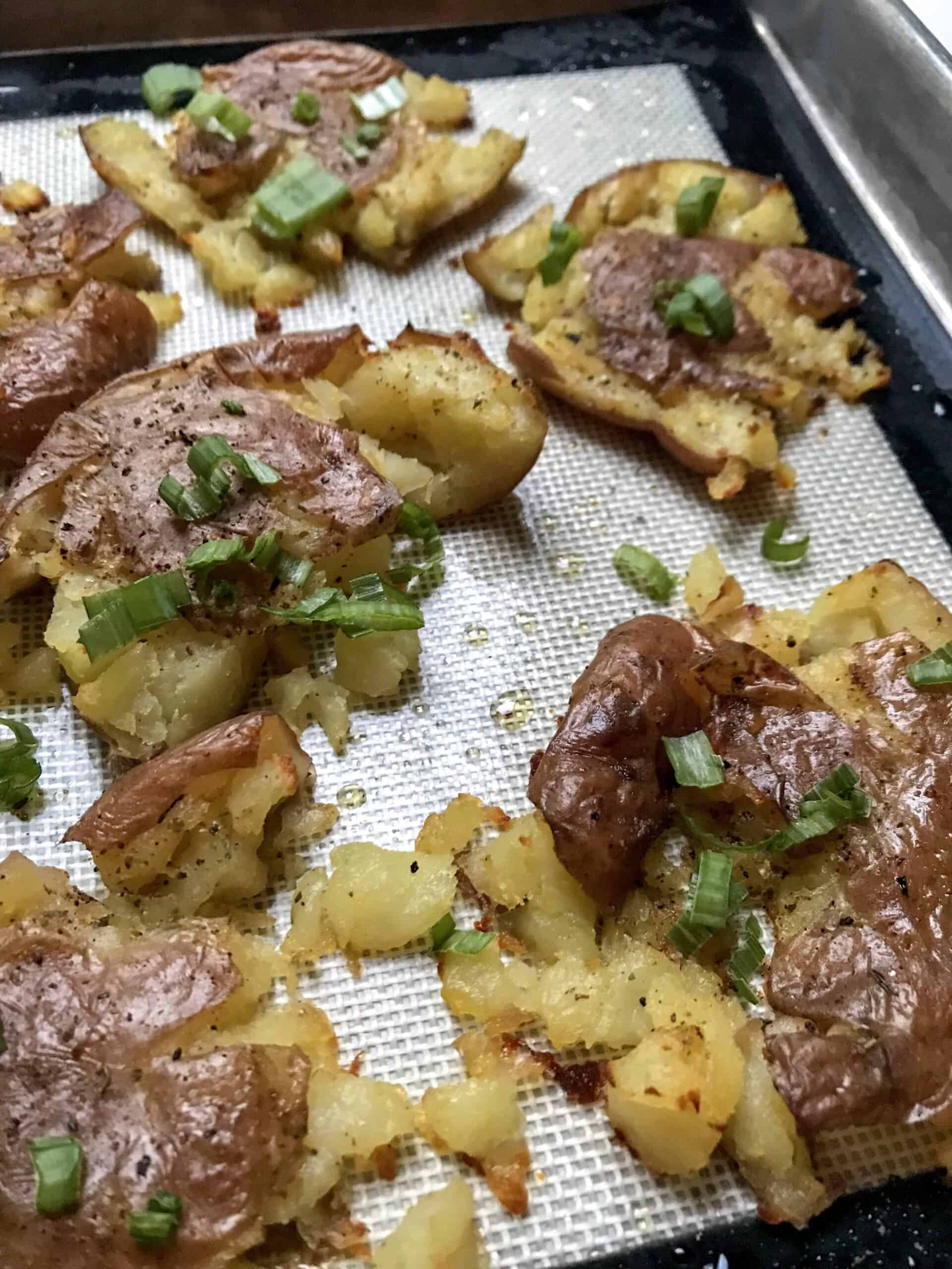 Crispy Smashed Potatoes | Worn Slap Out