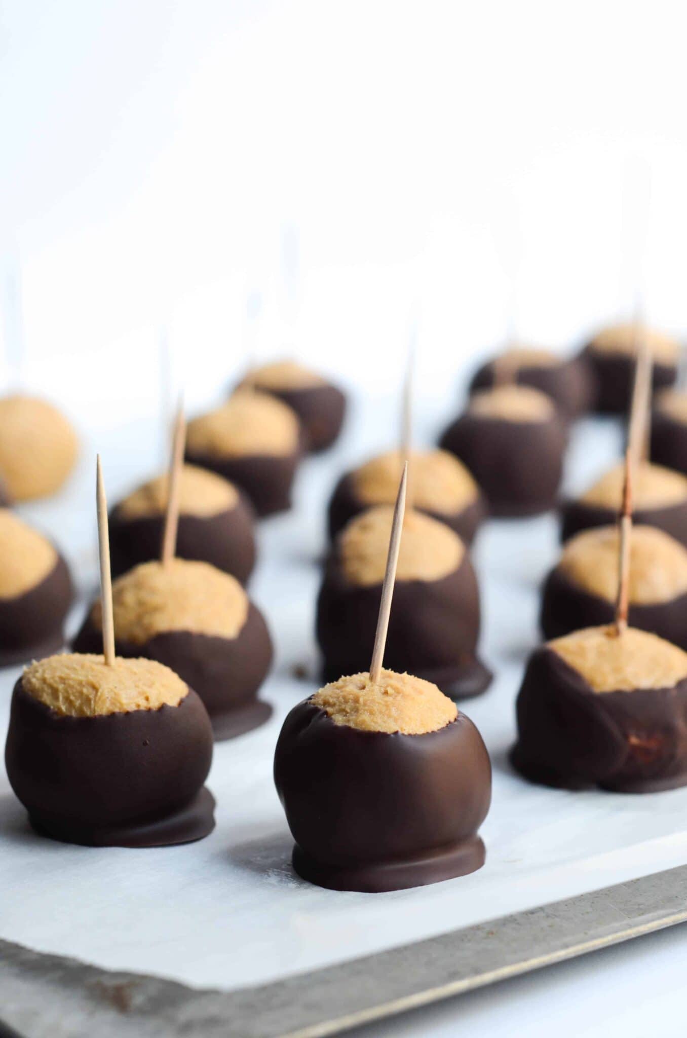 Classic Chocolate and Peanut Butter Buckeyes | Worn Slap Out