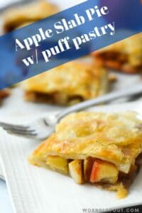Easy Apple Slab Pie with Puff Pastry | Worn Slap Out