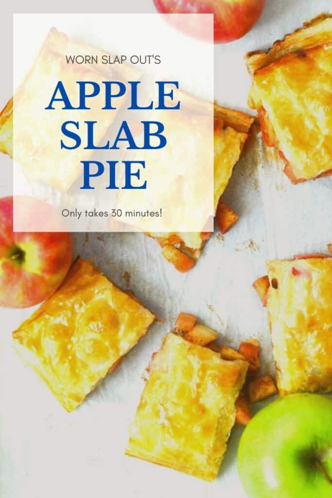 Easy Apple Slab Pie with Puff Pastry | Worn Slap Out