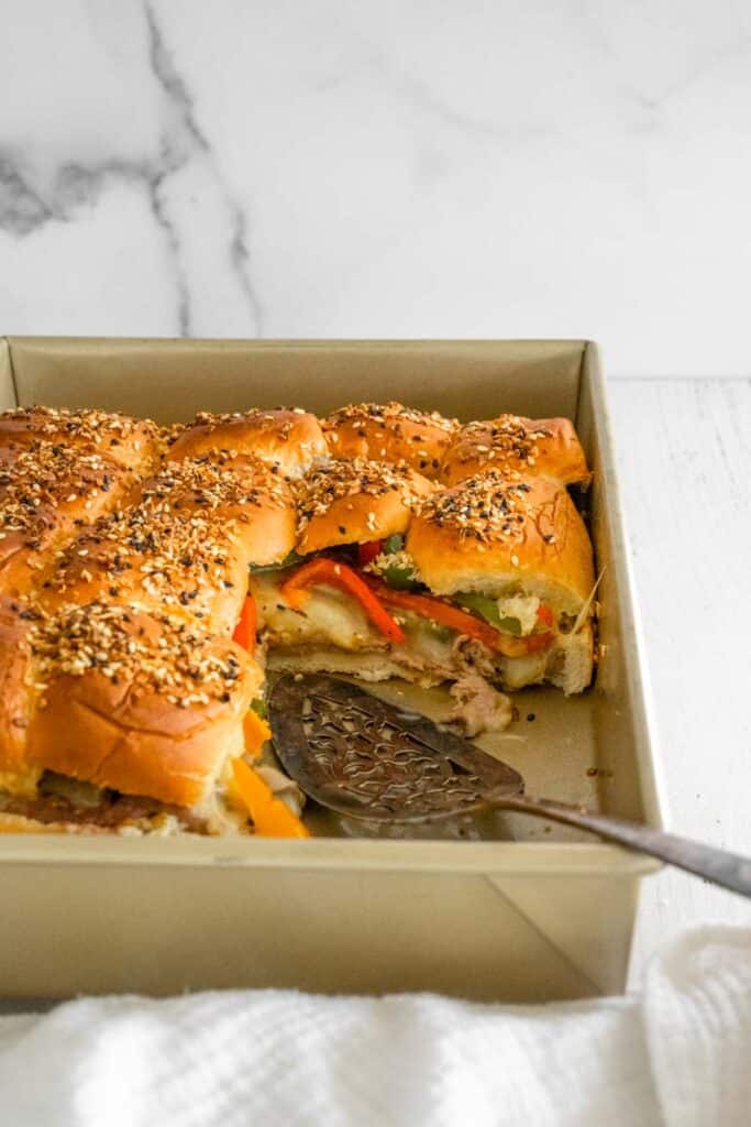 Roast Beef Sliders on Hawaiian Rolls | Worn Slap Out