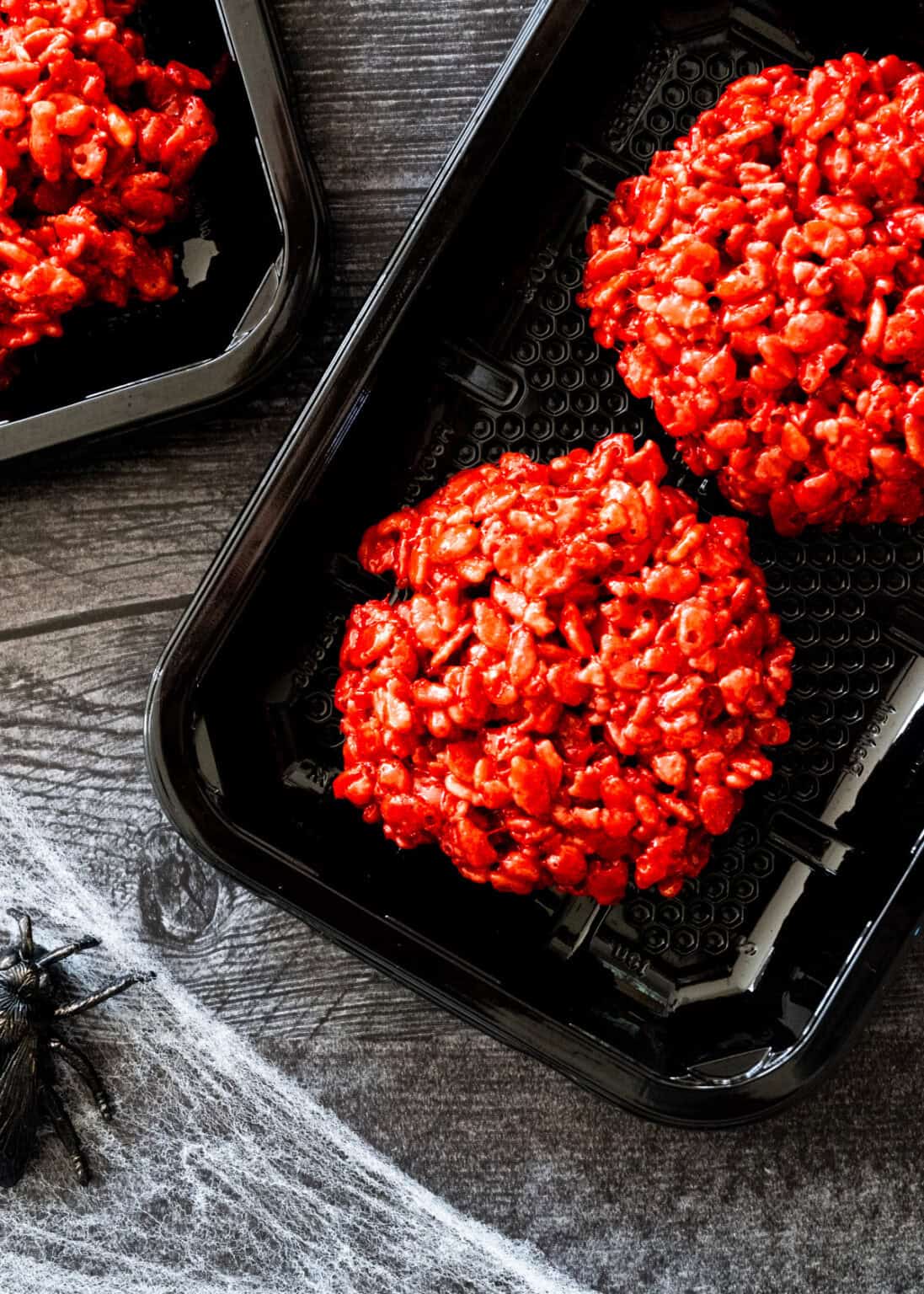Spooky "Raw Meat" Rice Krispie Treats | Worn Slap Out
