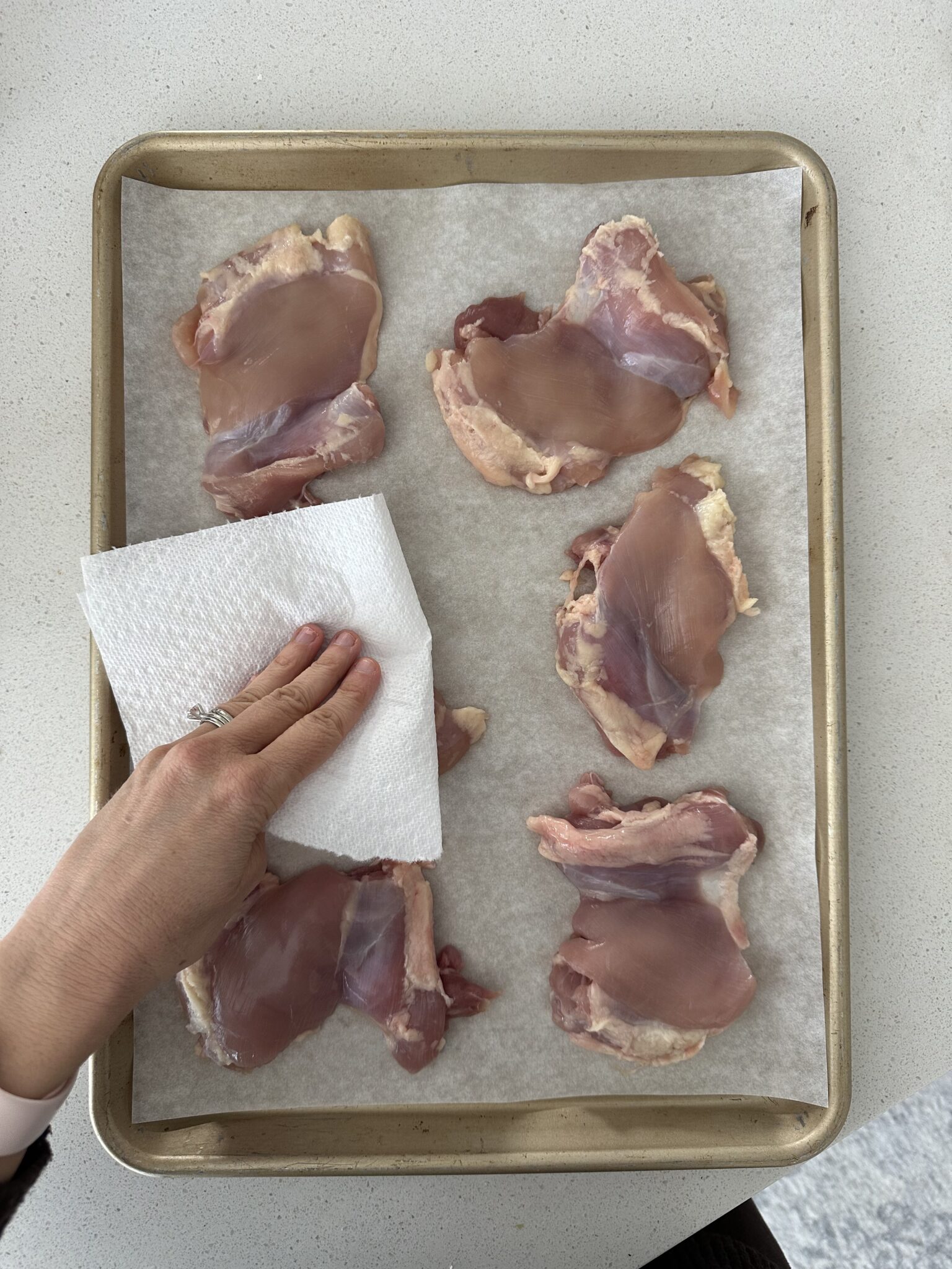 Juicy & Easy Baked Boneless Skinless Chicken Thighs - Worn Slap Out